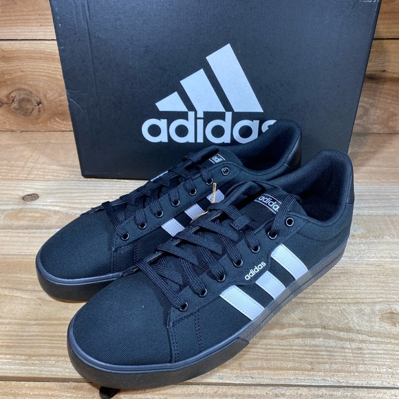 adidas | Shoes | Adidas Originals Daily 3 Black White Casual Skate ...